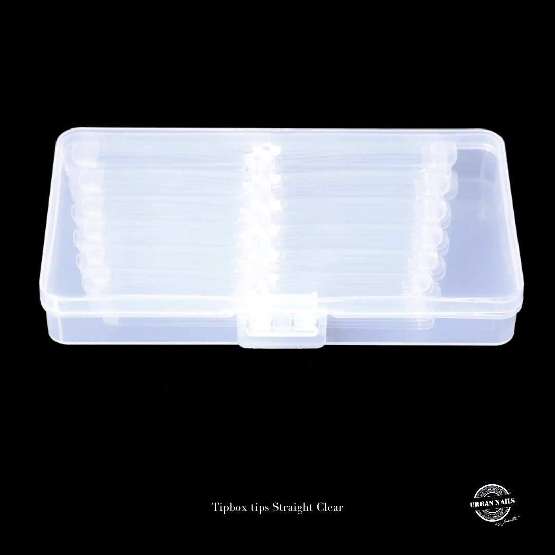 Urban Nails Tipbox Tips Straight Clear 120st