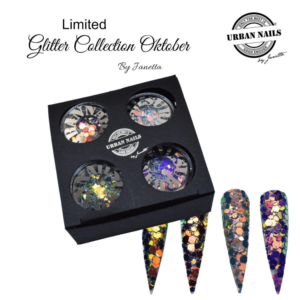 Urban Nail Oktober Glitter collectie